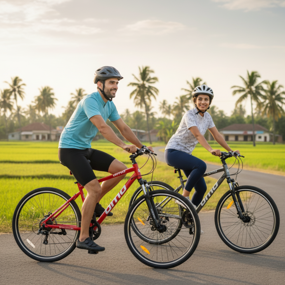 21 Gear Cycles with Shimano Gear at Best Price Online India – OMOBIKES