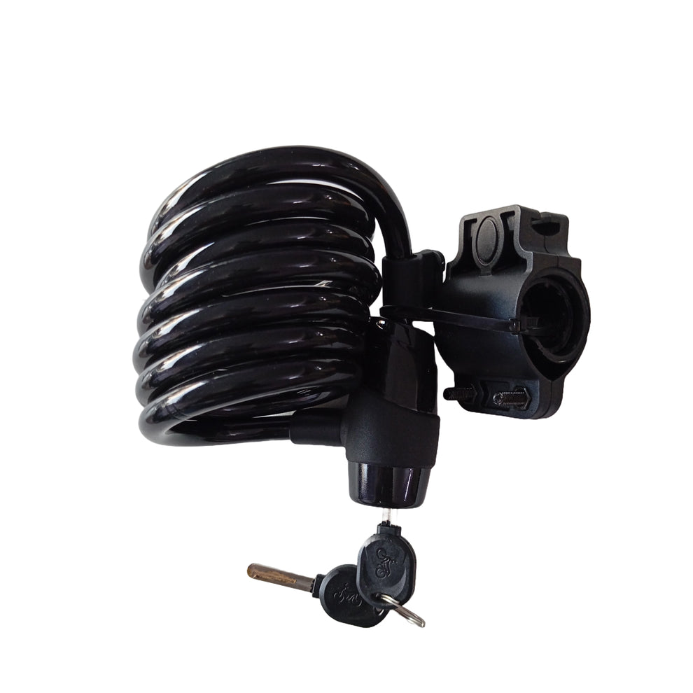 Bicycle Key Lock | Long 1500mm cable & robust construction | 2 Keys ...