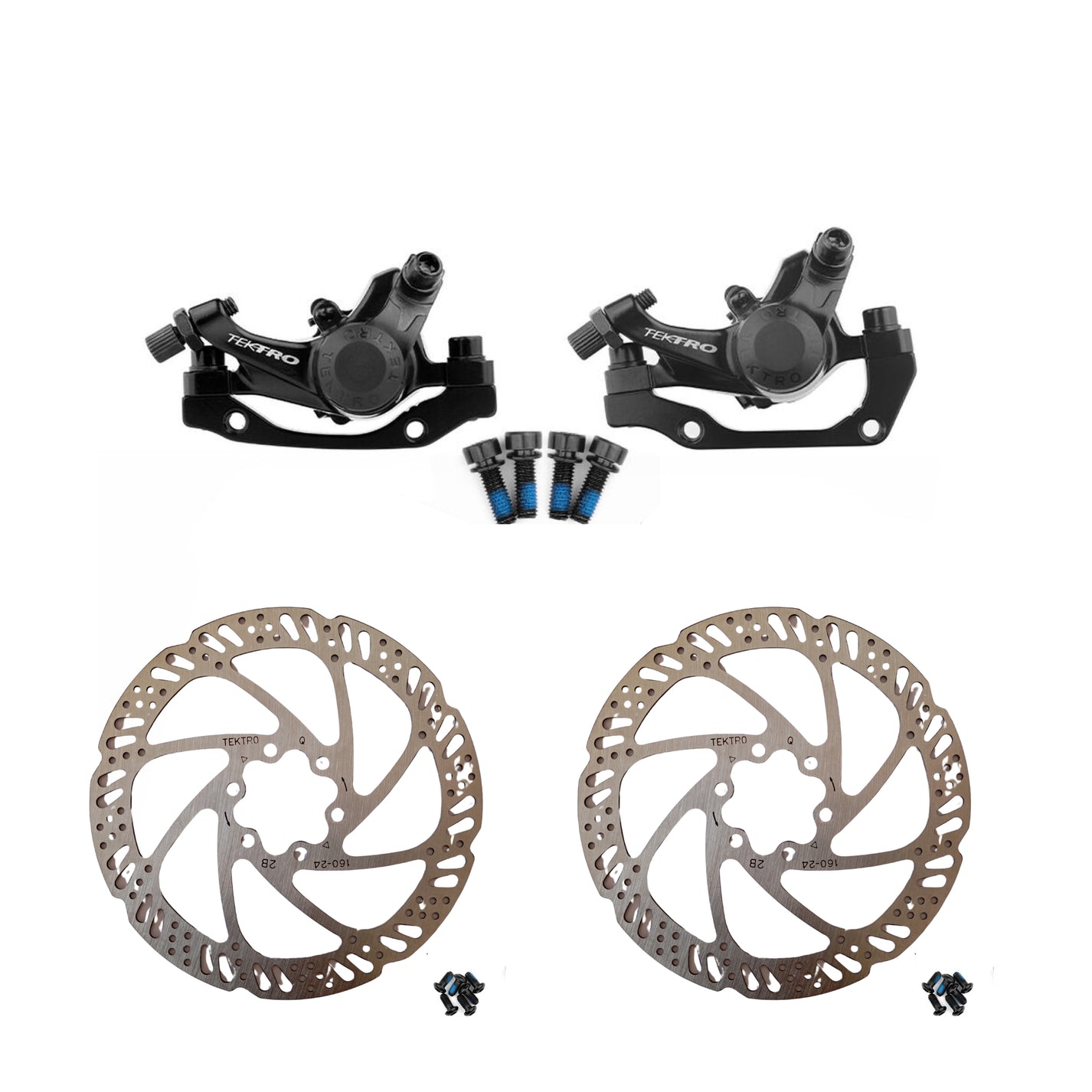Tektro Mechanical Disc Brake MD-M280 | Brake Machine (With Rotor ...